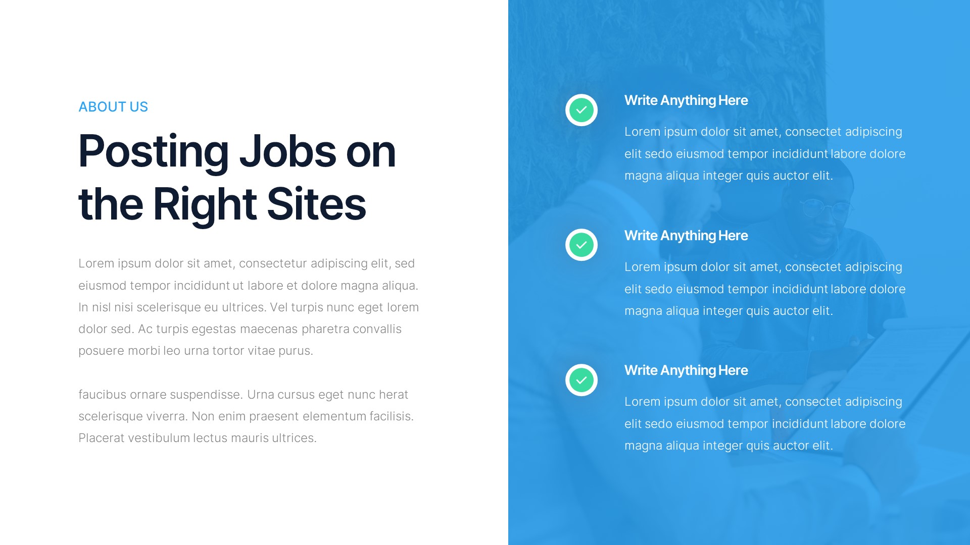 Careers - Job Interview & Hiring Google Slides Template, Presentation ...