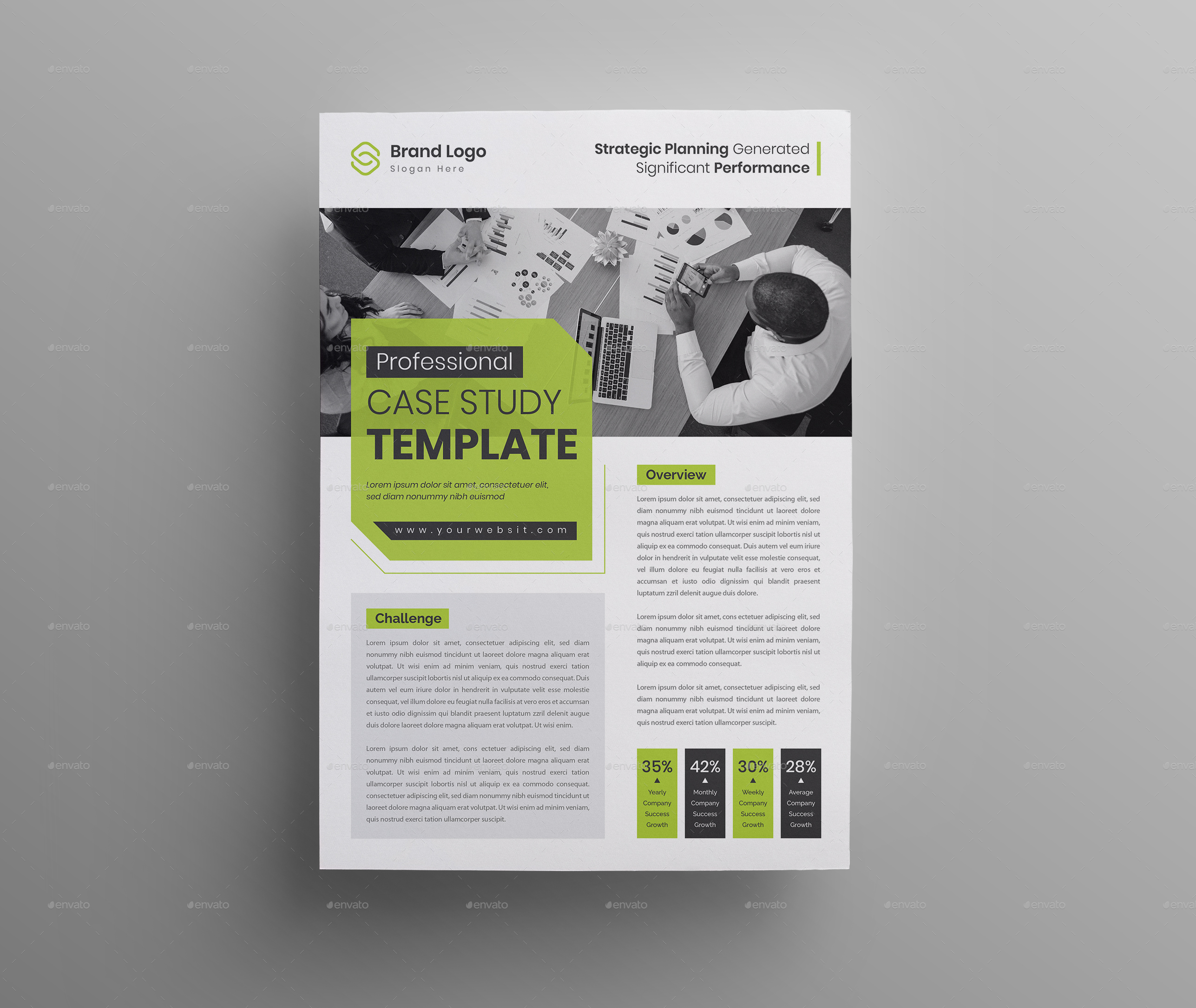 Case Study, Print Templates | GraphicRiver