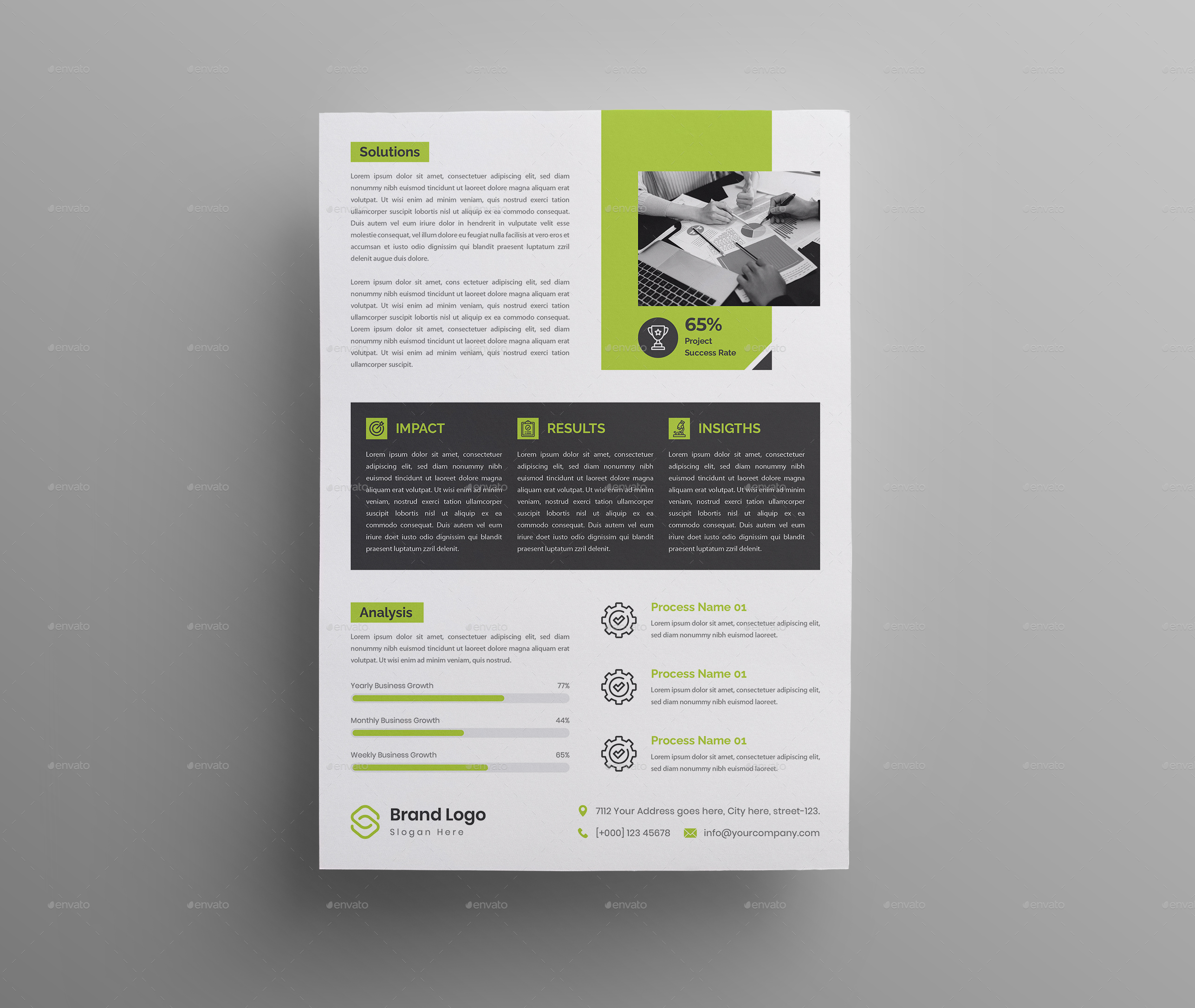 Case Study, Print Templates | GraphicRiver