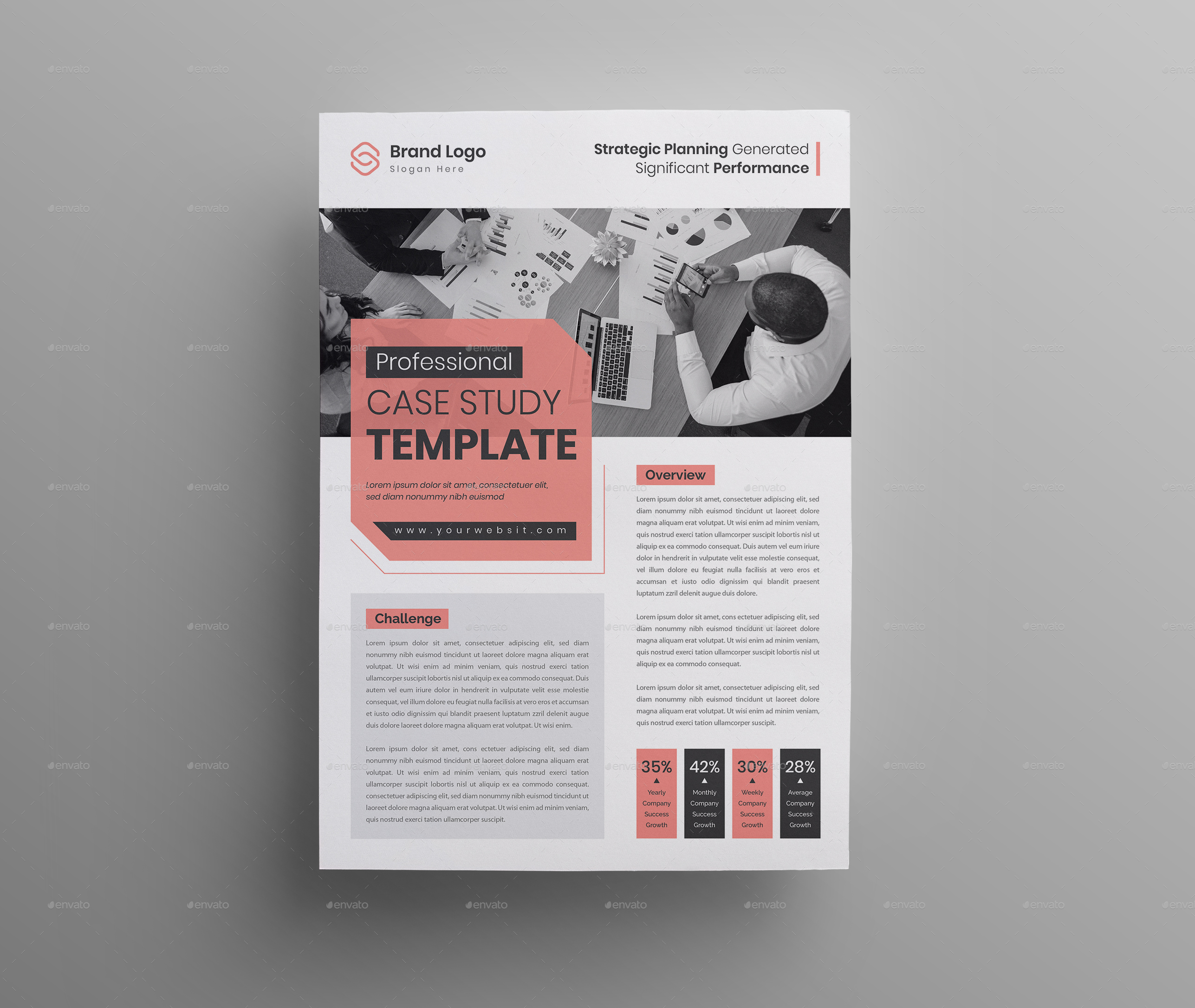Case Study, Print Templates | GraphicRiver