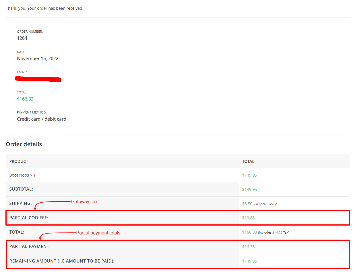 WooCommerce Partial COD - Payment Gateway Restrictions & Fees by zendcrew