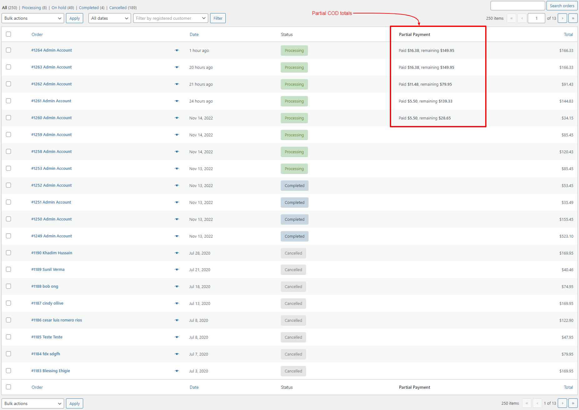 WooCommerce Partial COD - Payment Gateway Restrictions & Fees by zendcrew
