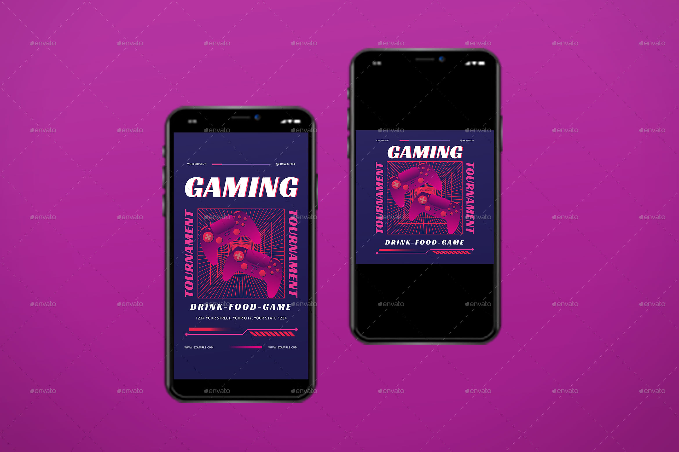 Gaming Tournament Flyer, Print Templates | GraphicRiver