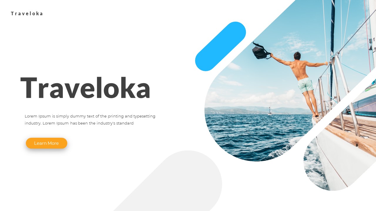 Traveloka - Travel PowerPoint Template, Presentation Templates ...