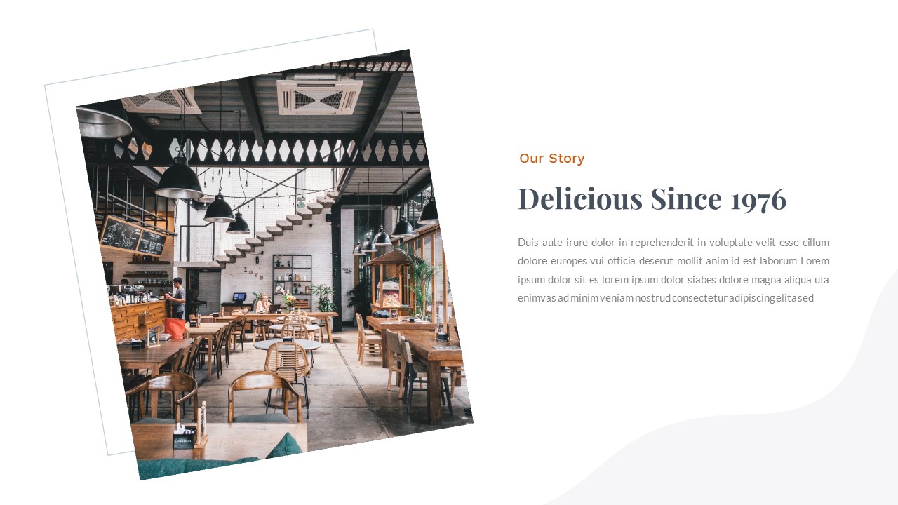 Delicious - Restaurant PowerPoint Template, Presentation Templates