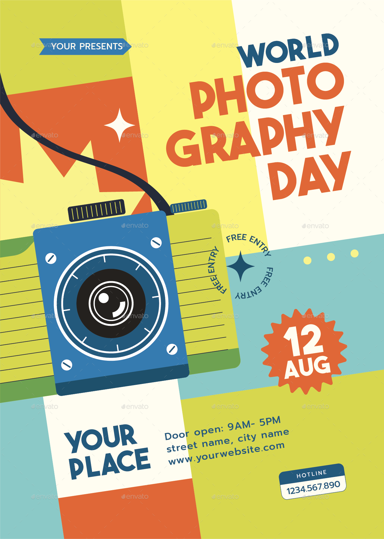 World Photography Day Flyer, Print Templates | GraphicRiver