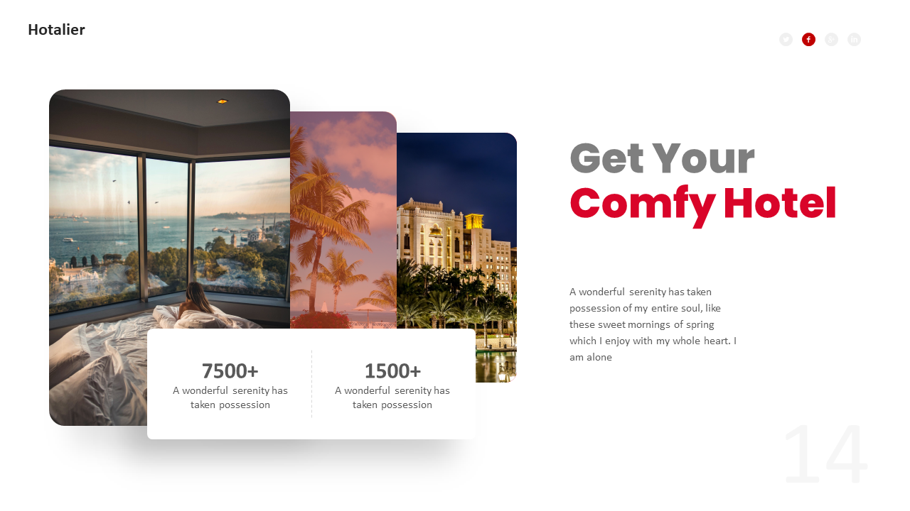 Hotalier Hotel Presentation Template, Presentation Templates | GraphicRiver