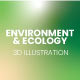 3D Environment & Ecology Icon by Nyiltemp | GraphicRiver