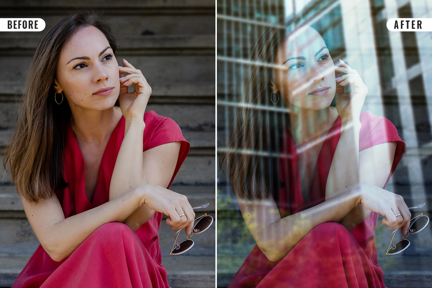 Window Reflection Photo Effect by nmc2010 | GraphicRiver