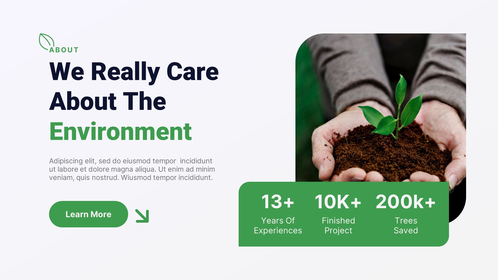 Envico - Environment & Ecology Powerpoint Template, Presentation Templates