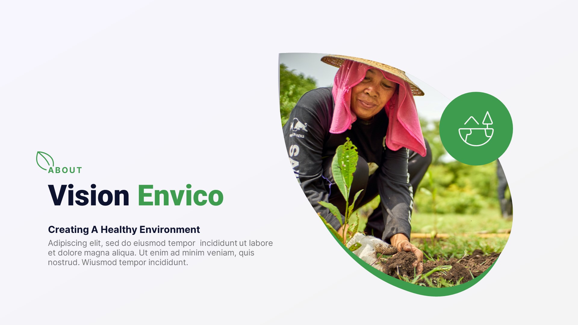 Envico - Environment & Ecology Keynote Template, Presentation Templates