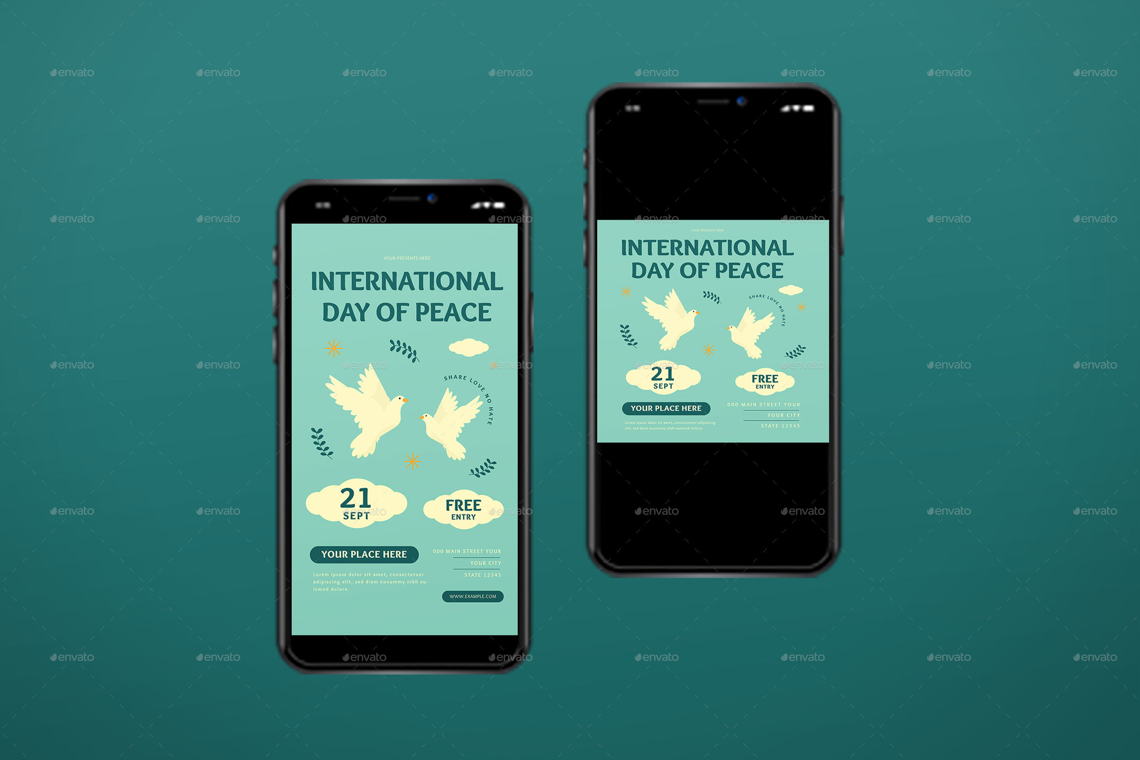 International Day Of Peace Flyer, Print Templates | GraphicRiver