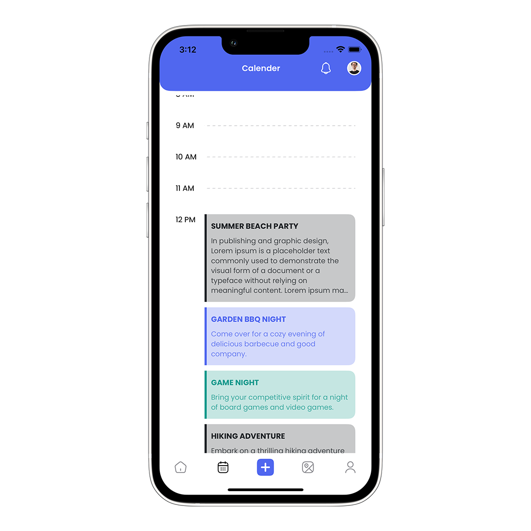 AddEvent App(IOS UI Kit Swift UI ) by KavinduDissanayake | CodeCanyon