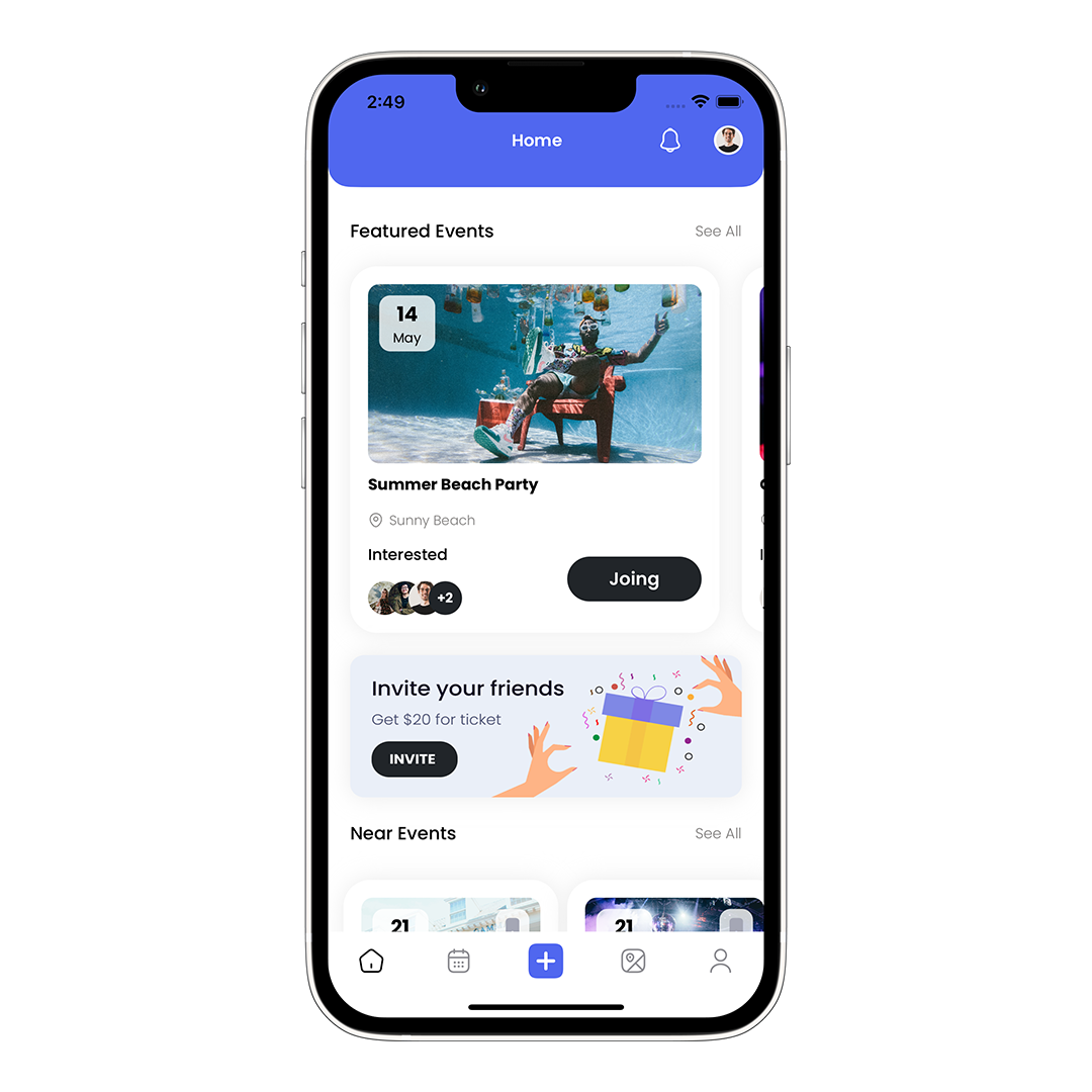 AddEvent App(IOS UI Kit Swift UI ) by KavinduDissanayake | CodeCanyon