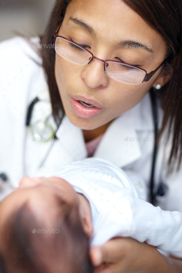 Getting a thorough checkup Stock Photo by YuriArcursPeopleimages ...