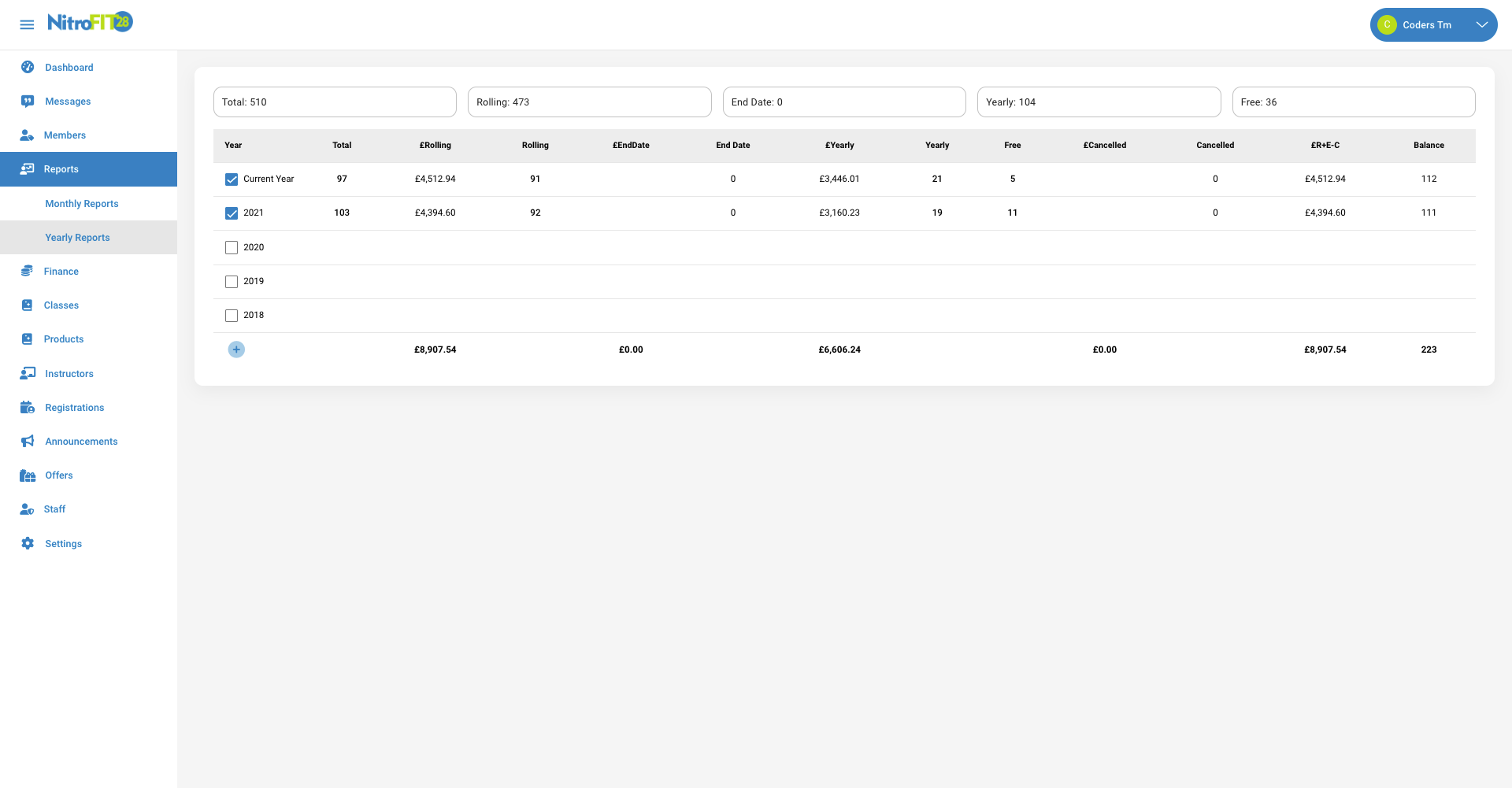 NitroFIT28 | Gym & Fitness Management System by coderstm | CodeCanyon