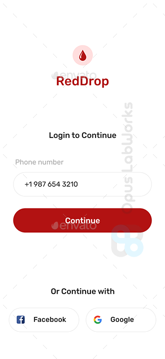 Blood Bank & Urgent Donor App UI| Blood Donation Network & Donor Alert ...