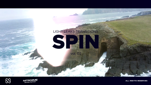 Light Leaks Spin Transitions Vol. 02, After Effects Project Files ...