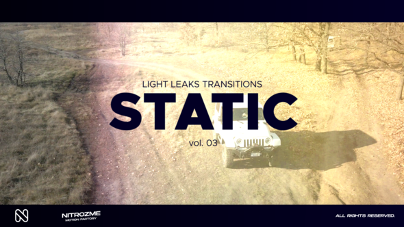 Light Leaks Static Transitions Vol. 03, After Effects Project Files