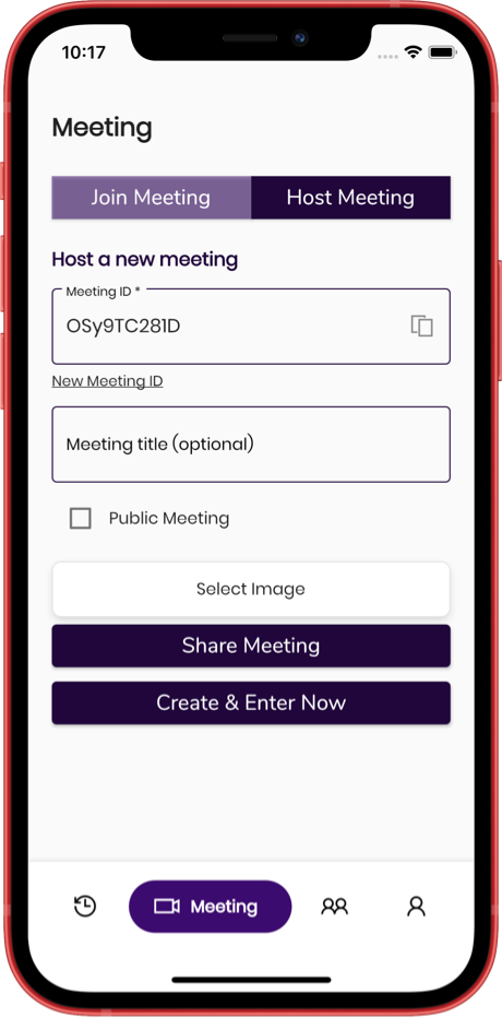 MeetUp - Android, iOS and Web Video Conference App for Meeting, Webinar ...