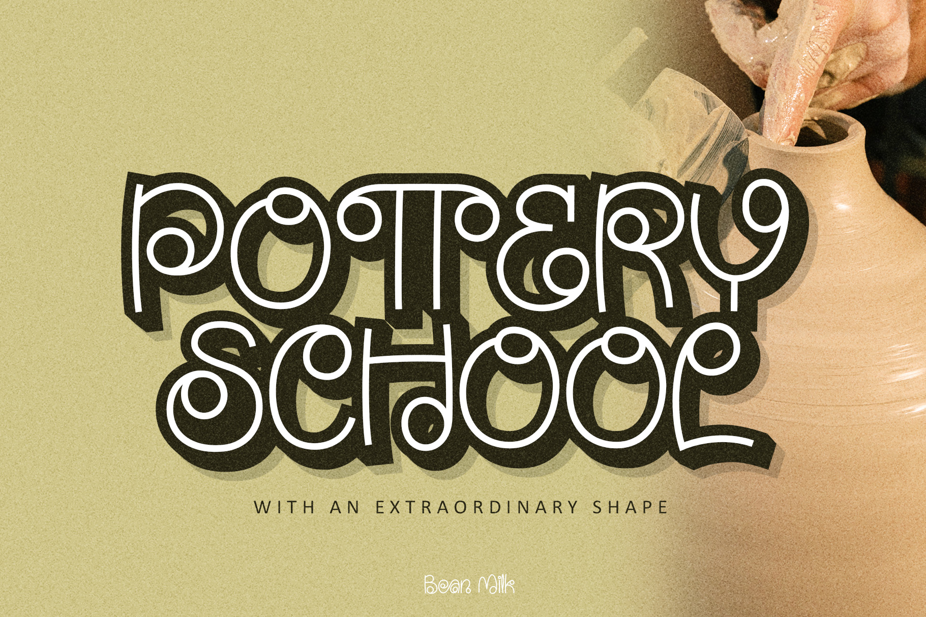 Bean Milk - Playful Script by HIROstd | GraphicRiver