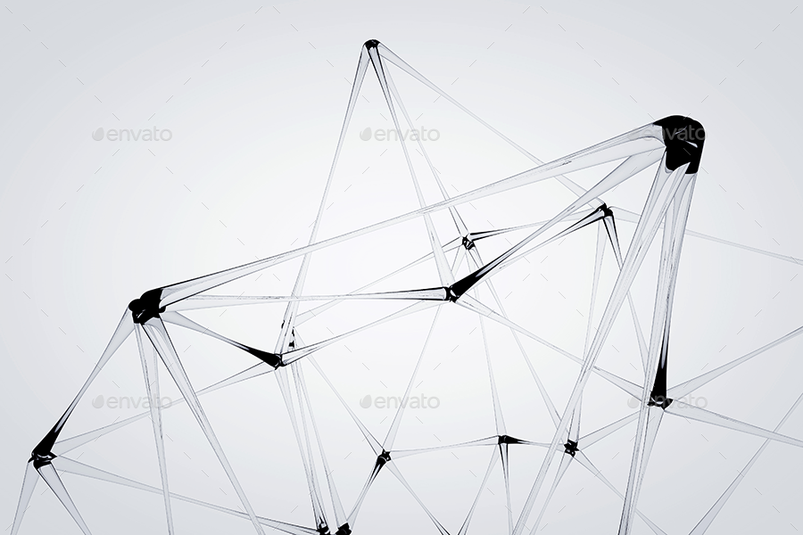 3D Glass Plexus Structure Backgrounds, Graphics | GraphicRiver