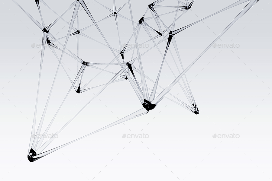 3D Glass Plexus Structure Backgrounds by themefire_pro | GraphicRiver
