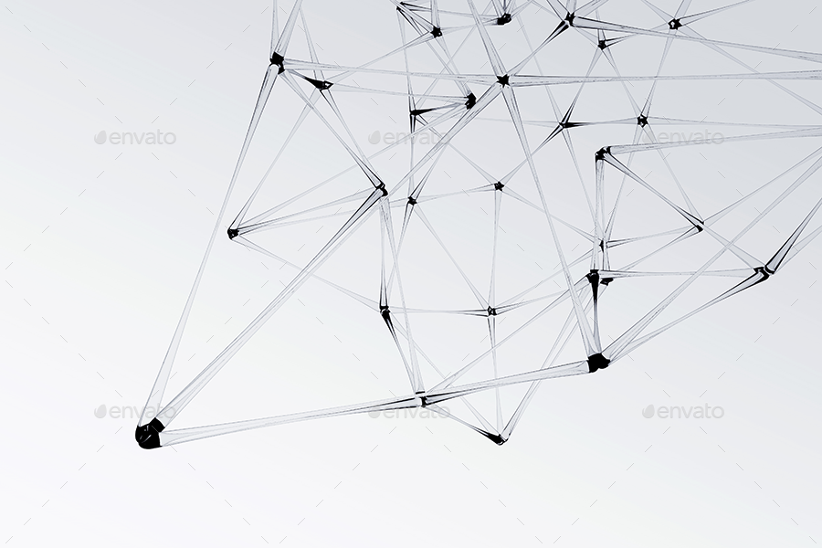 3D Glass Plexus Structure Backgrounds by themefire_pro | GraphicRiver