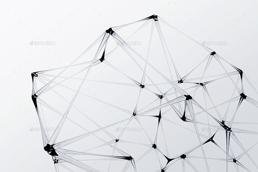 3D Glass Plexus Structure Backgrounds, Graphics | GraphicRiver