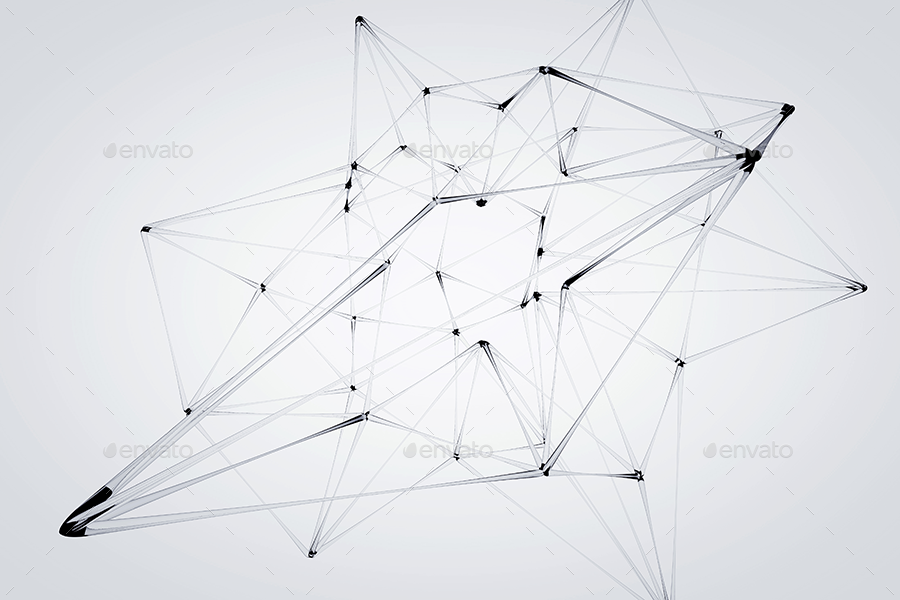3D Glass Plexus Structure Backgrounds, Graphics | GraphicRiver