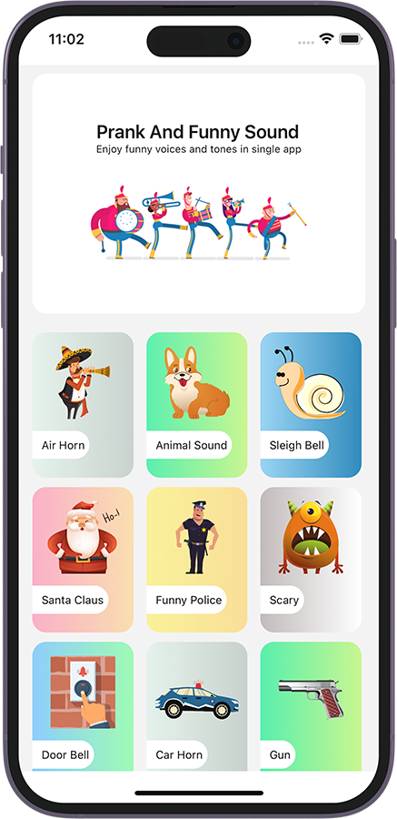 AllSoundPrank - React Native App for prank sounds by MahardhiThemes