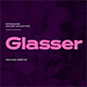 Glasser Extended Sans Serif Font, Fonts | GraphicRiver