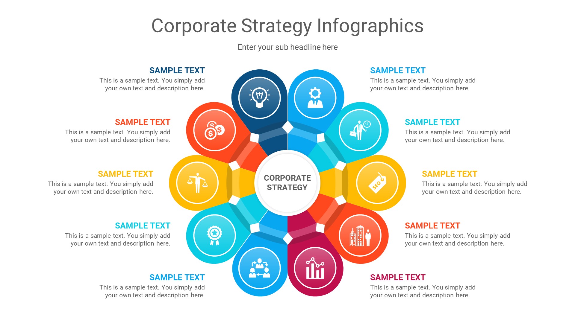 Corporate Strategy Infographics PowerPoint Presentation, Presentation ...