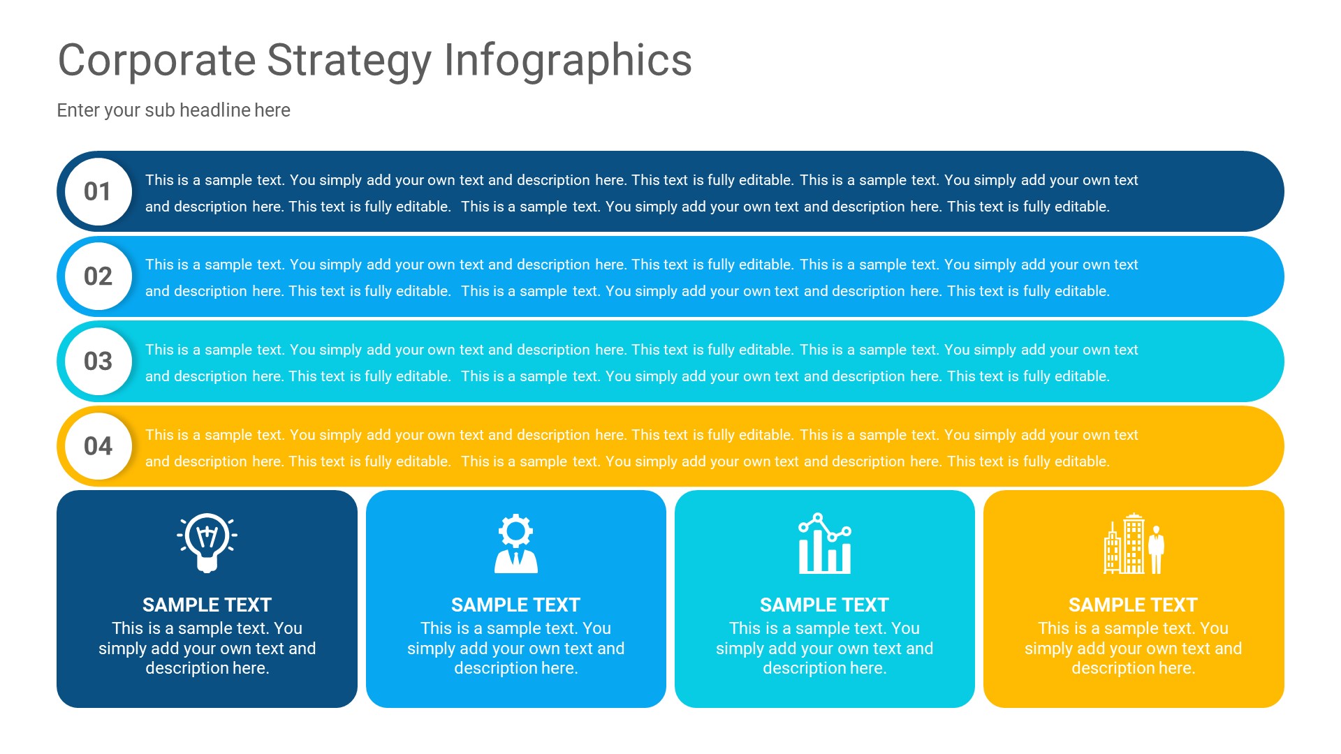 Corporate Strategy Infographics PowerPoint Presentation, Presentation ...