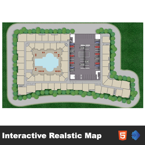 Interactive Realstic Map by freelancertajulrasel | CodeCanyon