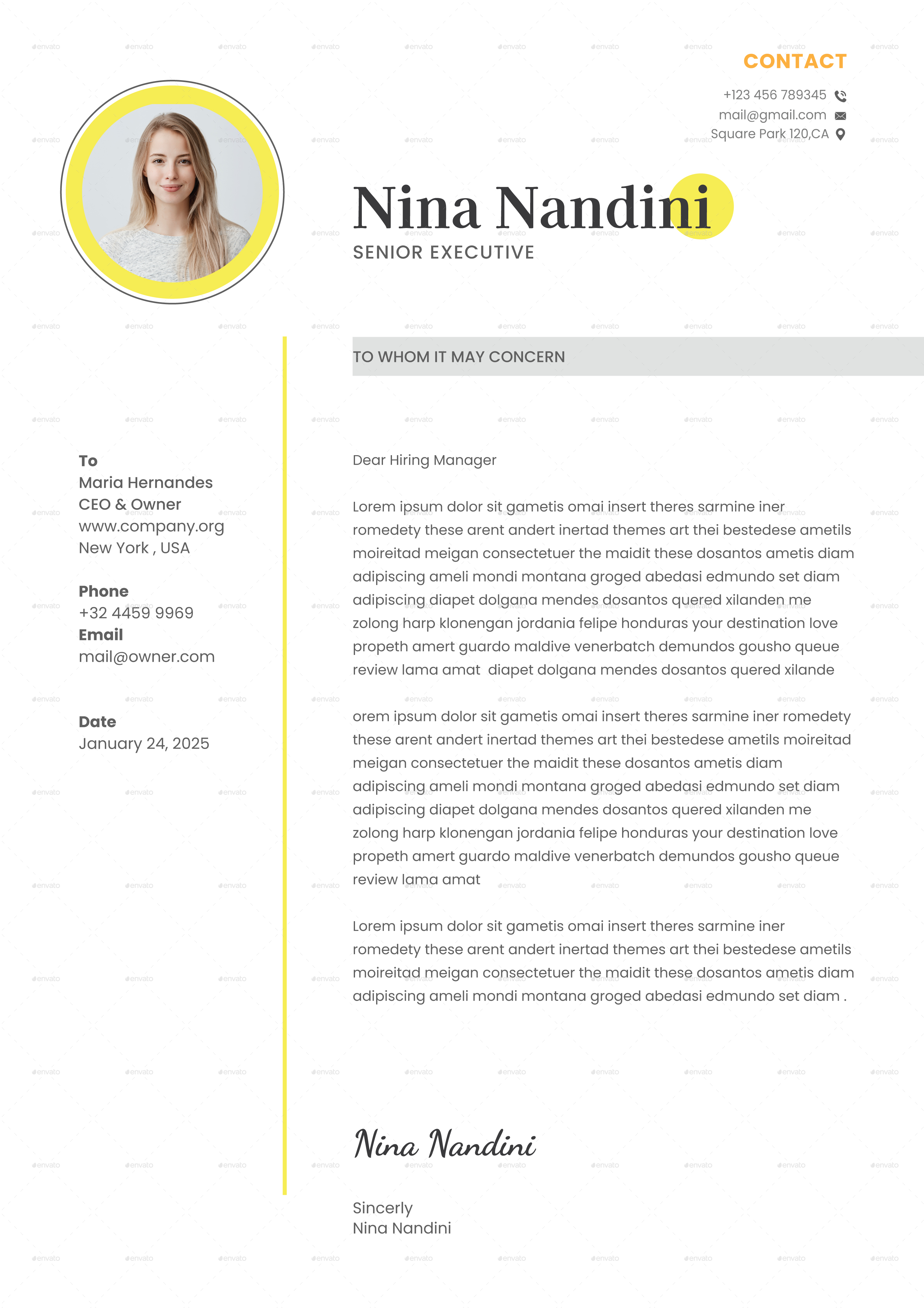 Resume/CV, Print Templates | GraphicRiver