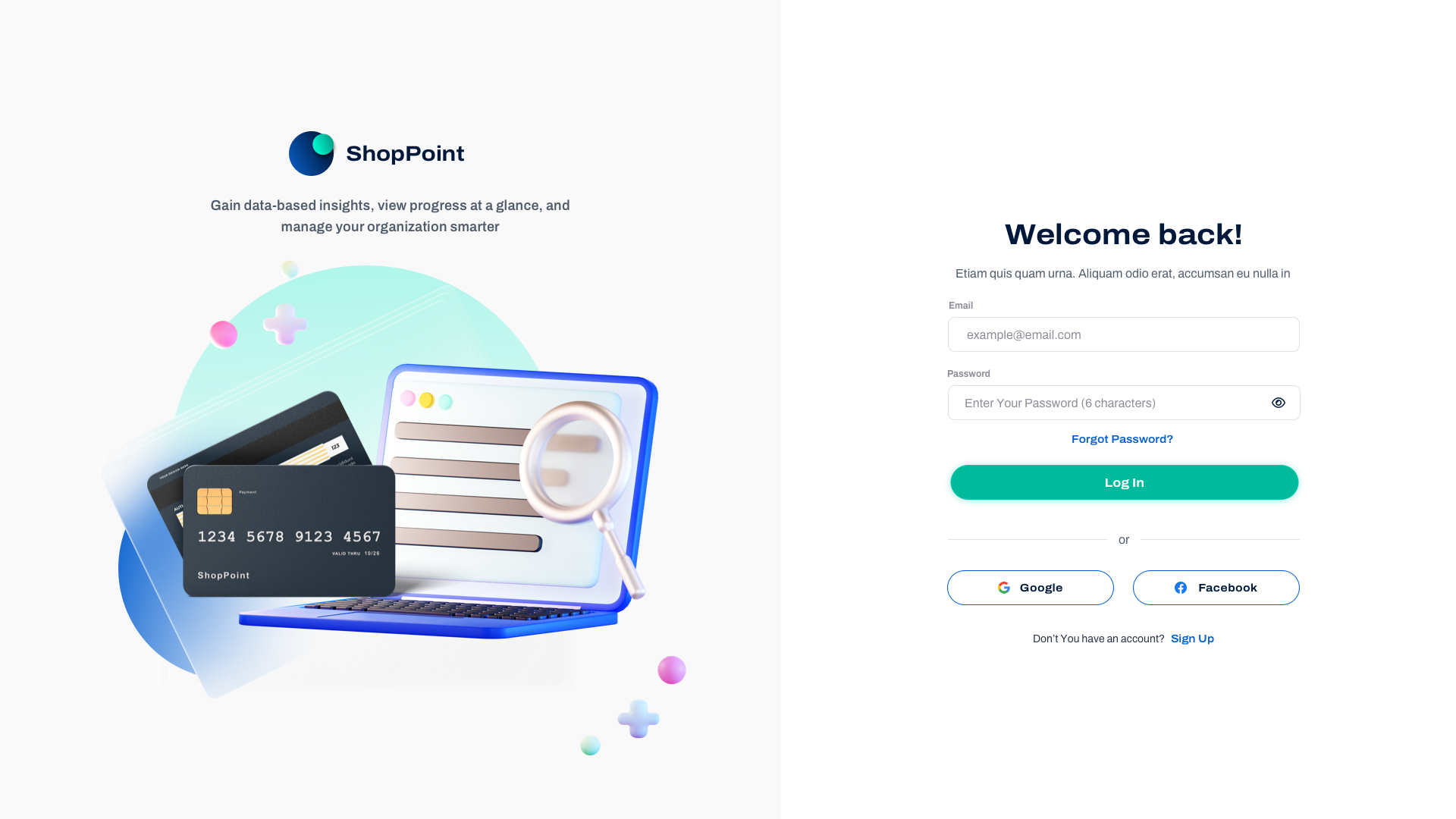 ShopPoint - eCommerce Admin Dashboard Template for Figma by merkulove