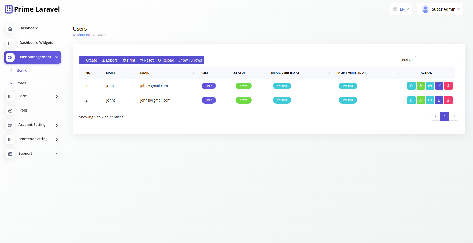 Prime Laravel - Form Builder & Poll Management System by Quebix-Technology