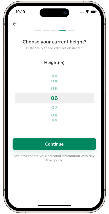 Step Counter and Calories Tracker App template in Flutter | StepUp ...