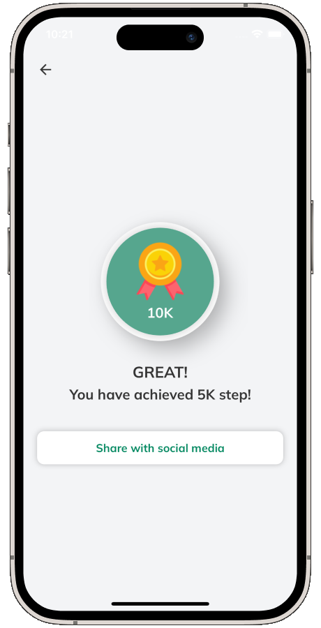 Step Counter and Calories Tracker App template in Flutter | StepUp ...