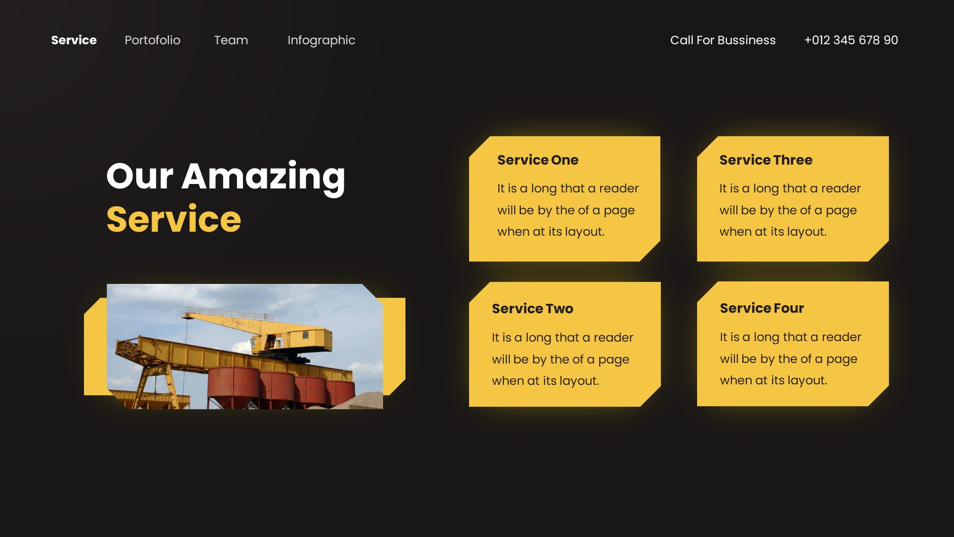 Crent - Construction Bussines Google Slide Presentation Template ...