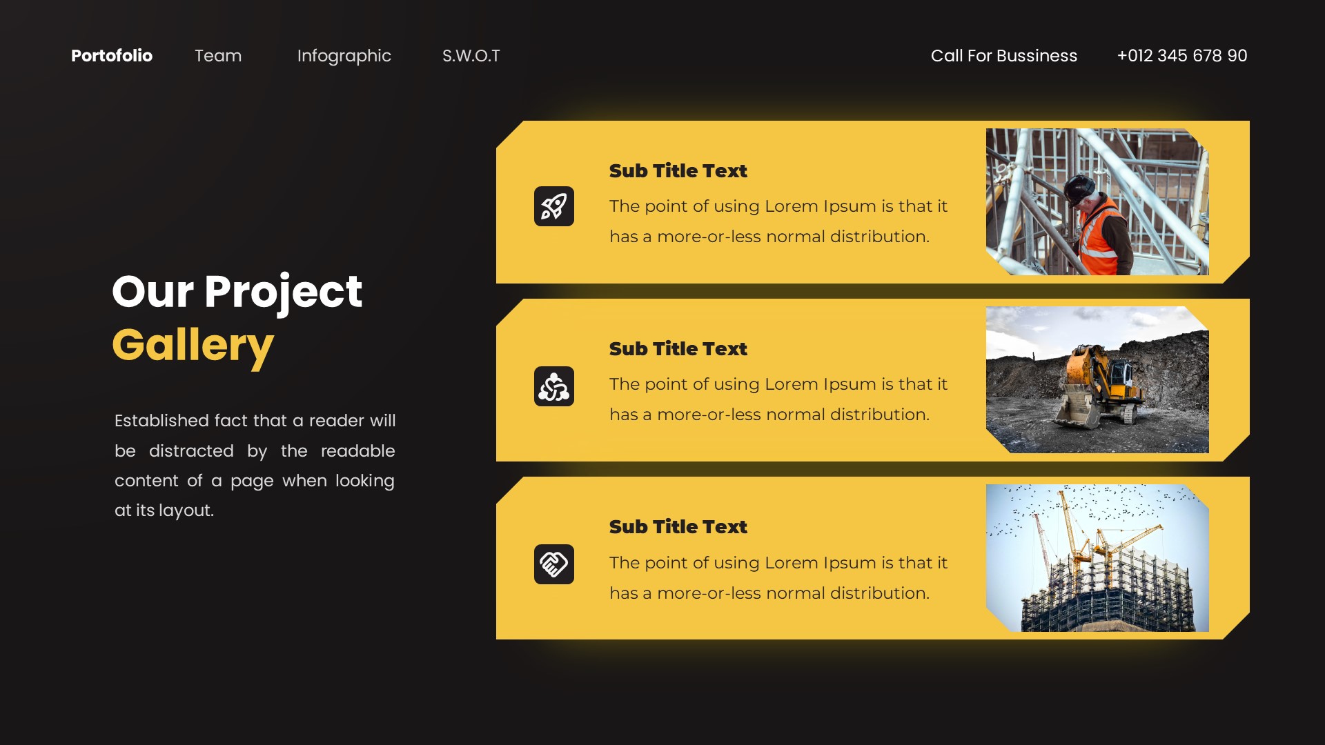 Crent - Construction Bussines Google Slide Presentation Template ...