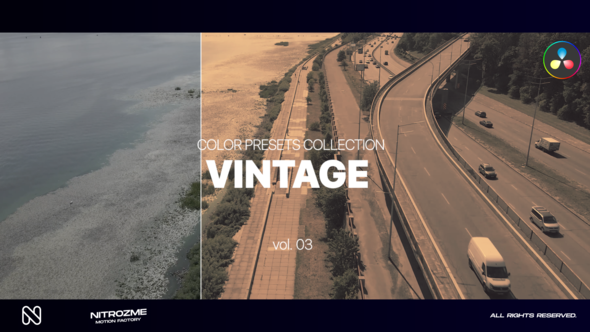 Vintage LUT Collection Vol. 03 for DaVinci Resolve, DaVinci Resolve ...