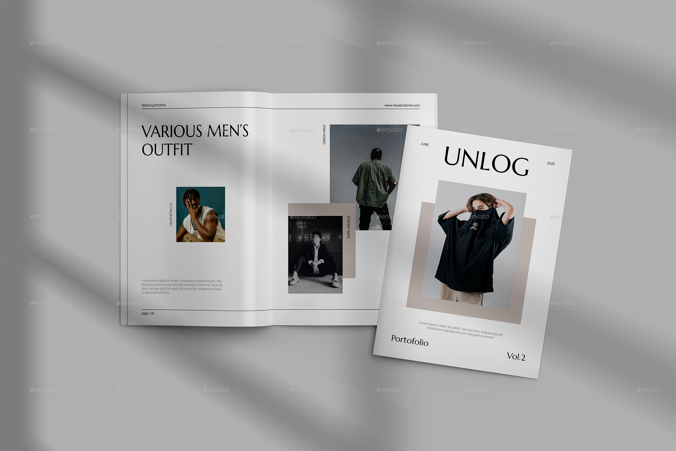 Unlog Portofolio, Print Templates | GraphicRiver