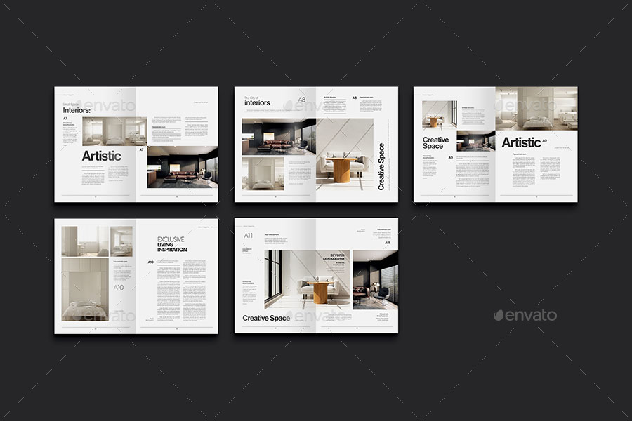 Modern Magazine Template, Print Templates | GraphicRiver