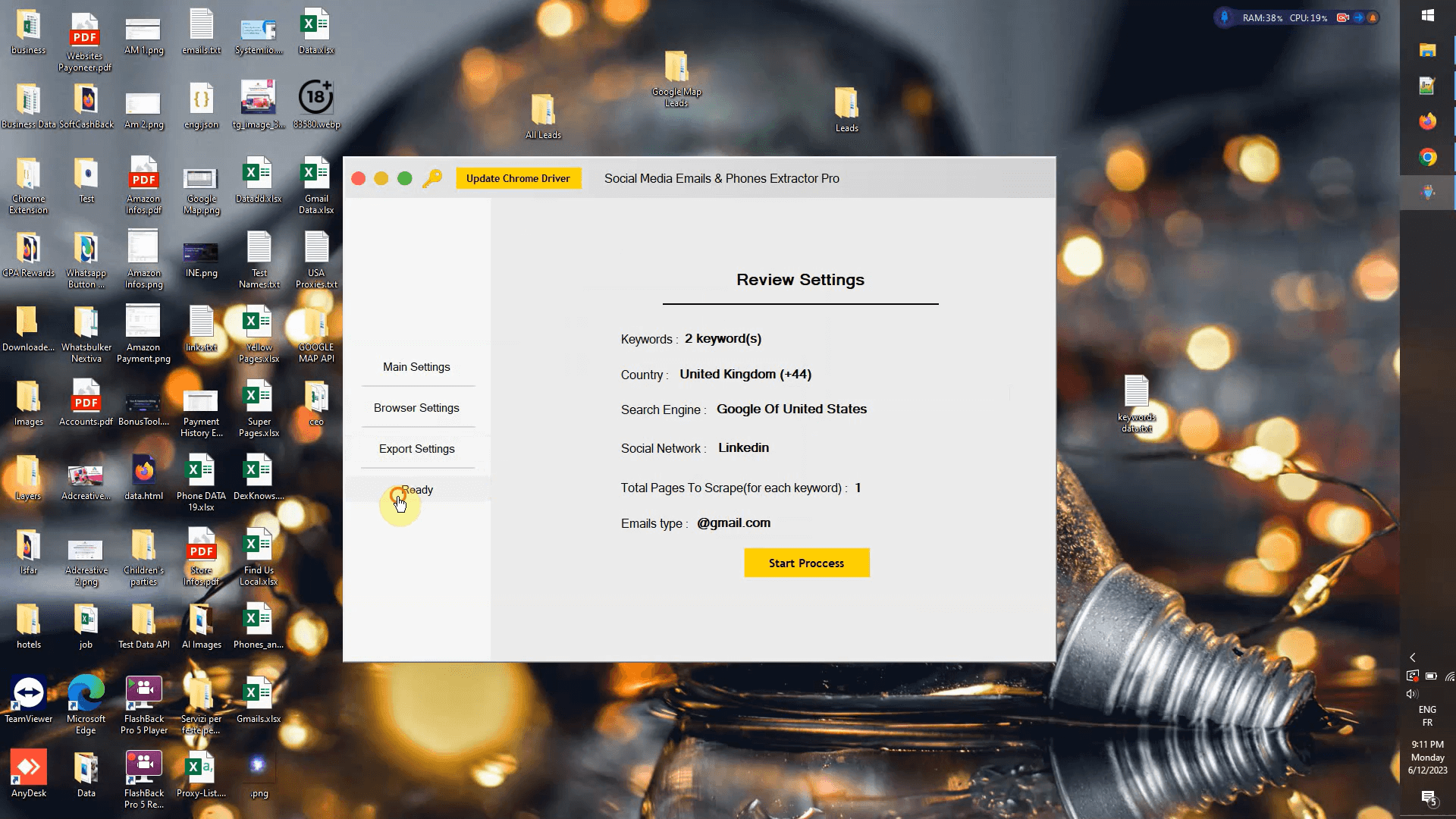 Social Media Emails & Phones Extractor Pro by belkharraf | CodeCanyon