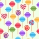 Colorful Lollipop Seamless Pattern, Vectors | GraphicRiver