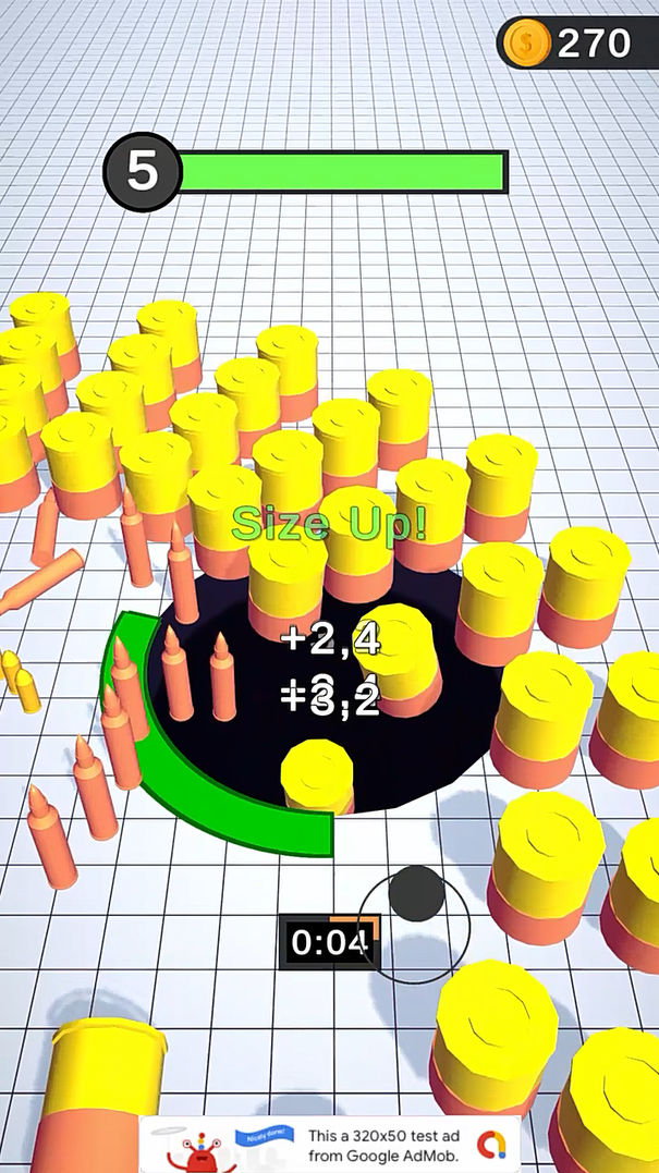 Fight Hole 3D - Unity Game | Admob by Ragendom | CodeCanyon