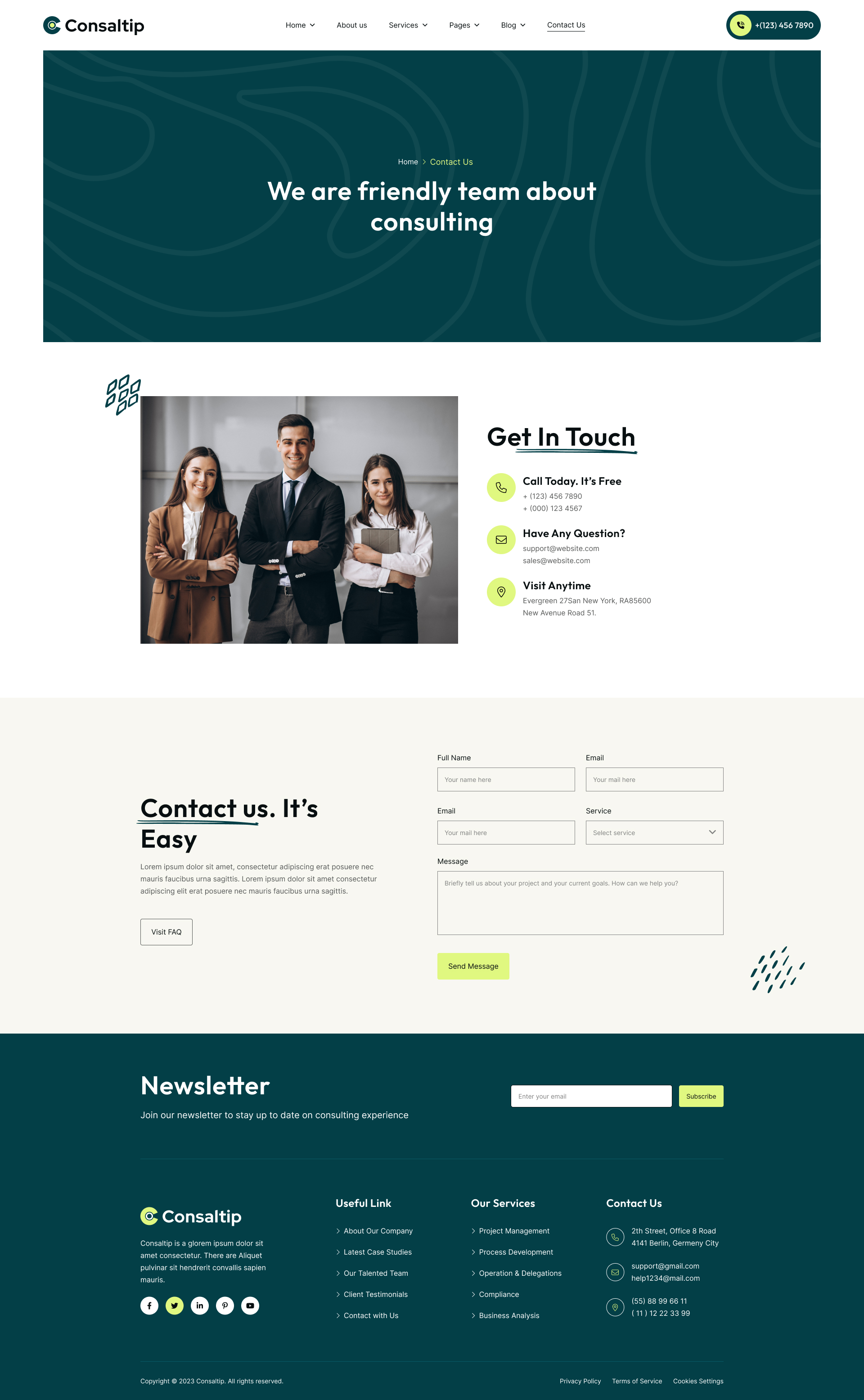 Consaltip – Business Consulting Figma Template by wpmessiah | ThemeForest