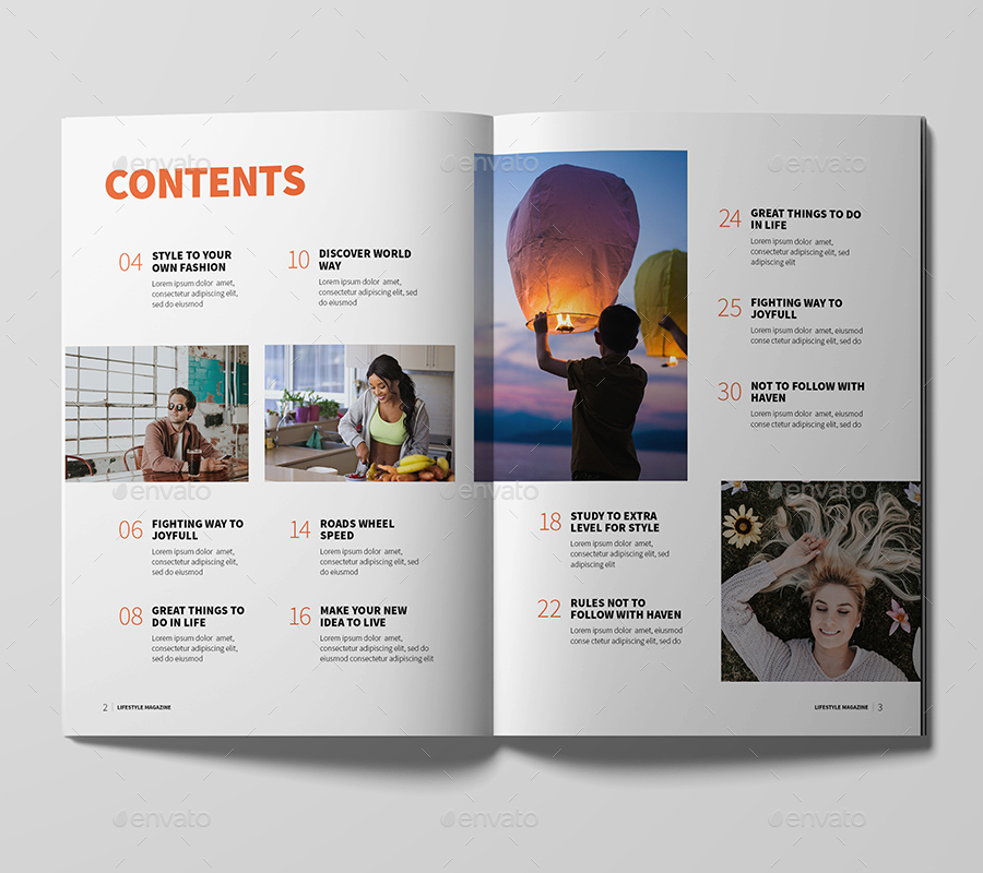 Magazine Template, Print Templates | GraphicRiver